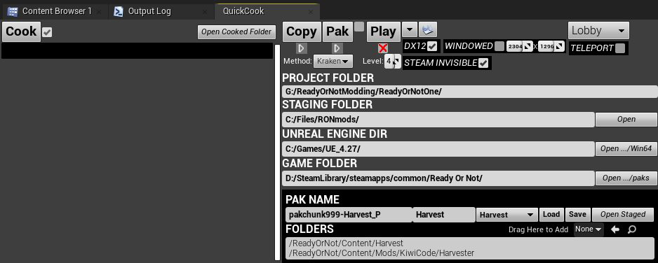 Quick Cook Setup | Unofficial Modding Guide Quick Cook Setup | Unofficial Modding Guide